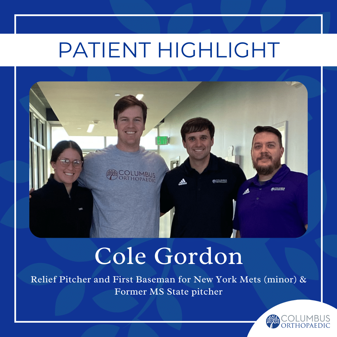 Patient Highlight - Cole Gordon - Columbus Ortho