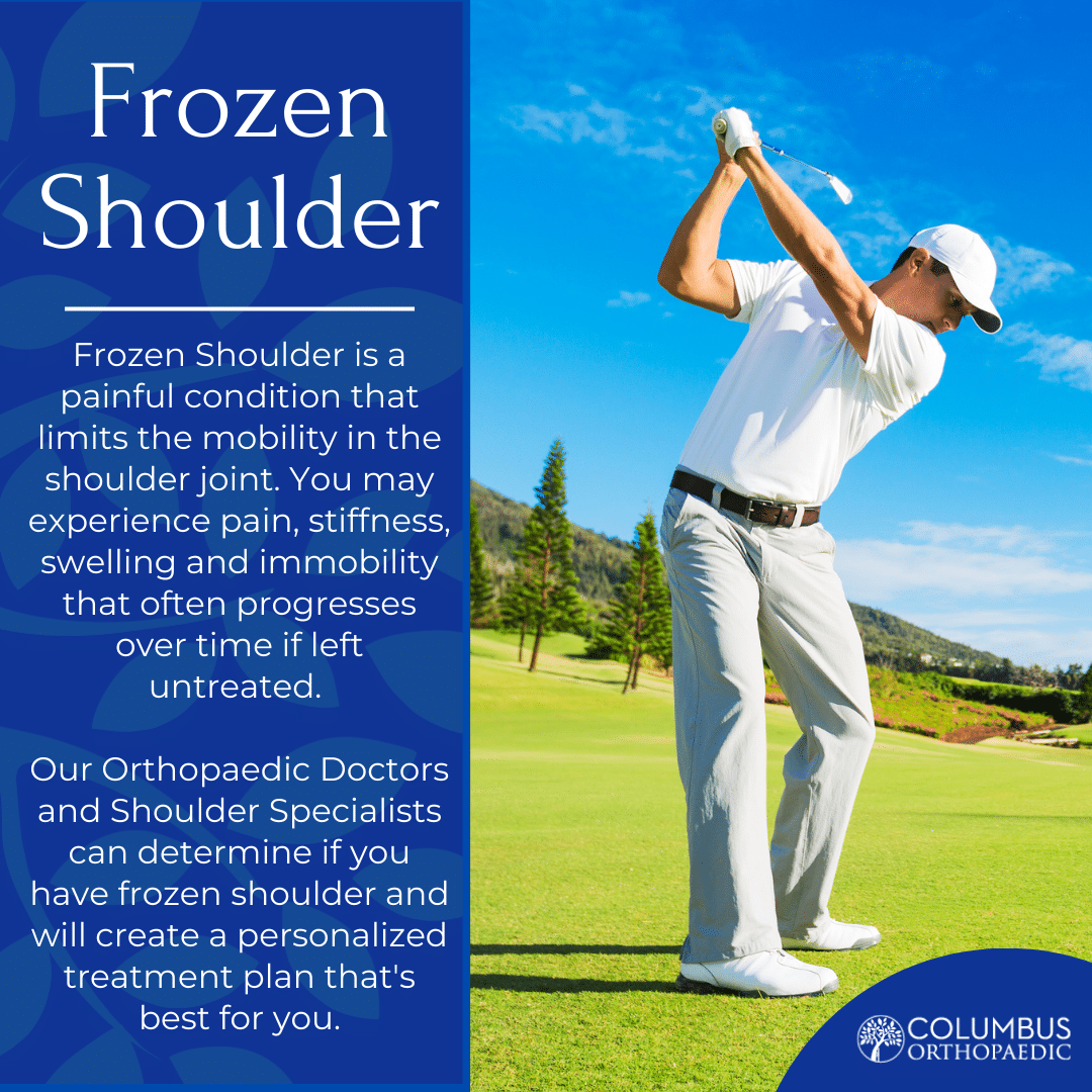 Injury Highlight - Frozen Shoulder - Columbus Ortho