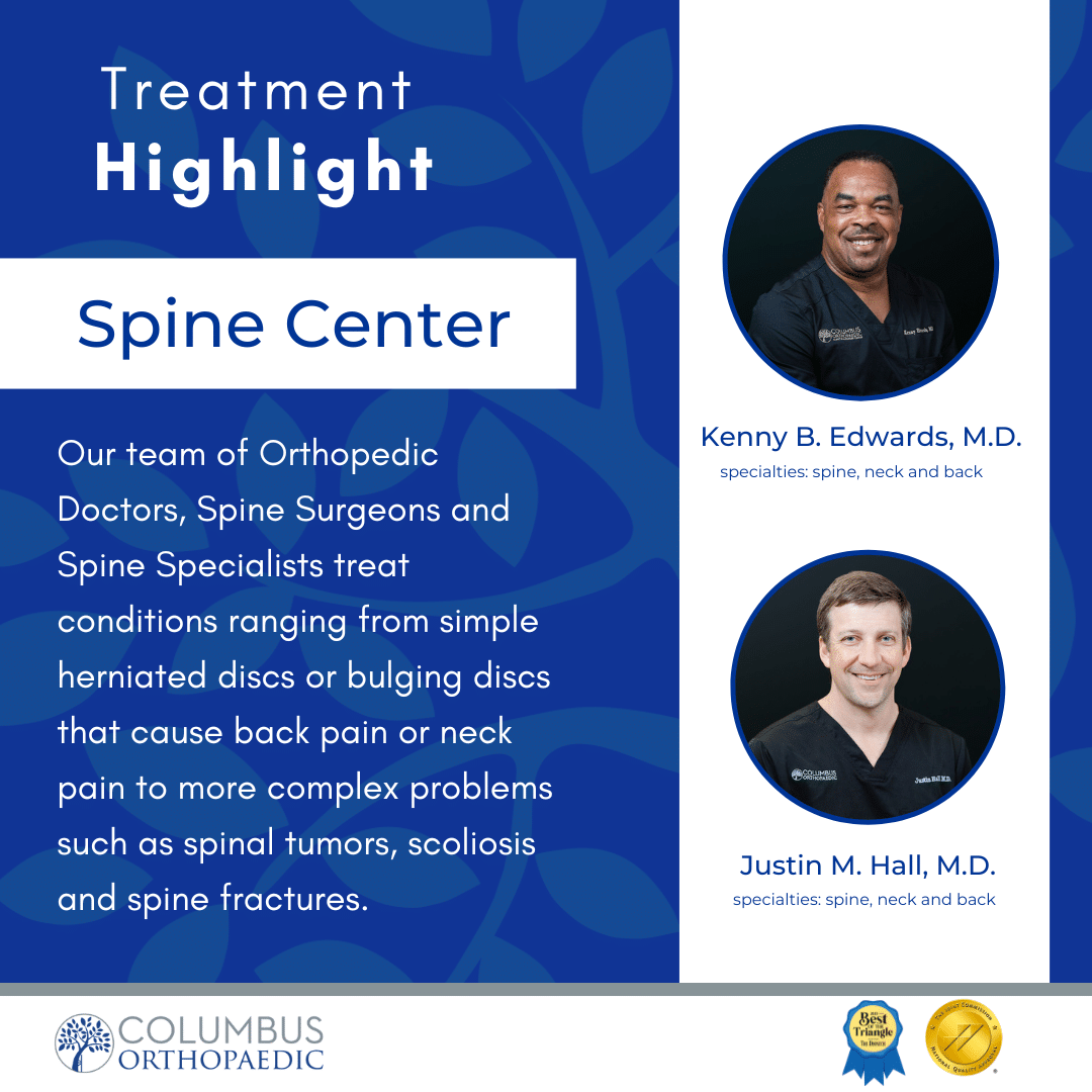 Treatment Highlight - Spine Center - Columbus Ortho